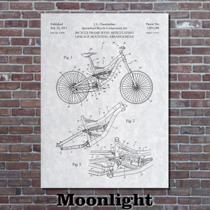 Specialized Mountain Bike Patent Print Art 2011 - Etsy