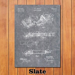 Hair Clipper Patent Print Art 1900 - Etsy