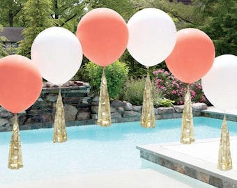 Beach Ball Balloon Arch - Beach Ball Birthday Decorations, Summer Pool ...