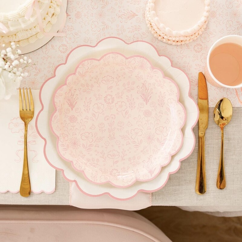 Elegant Paper Plates - Etsy