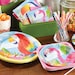 Flamingo Plates - Tropical Party, Flamingo Birthday, Luau Party, Party ...