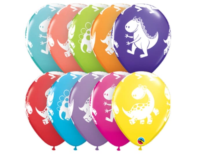 Baby Dino Balloon Dinosaur Babysaurus 1st Birthday Dino Decor Dinosaur ...