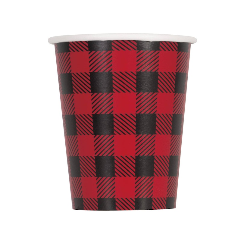 Buffalo Plaid Cups - Etsy