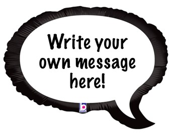 Speech balloon | Etsy