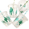 Cactus Succulent Birthday Party Sticker Labels, Cactus Succulent ...