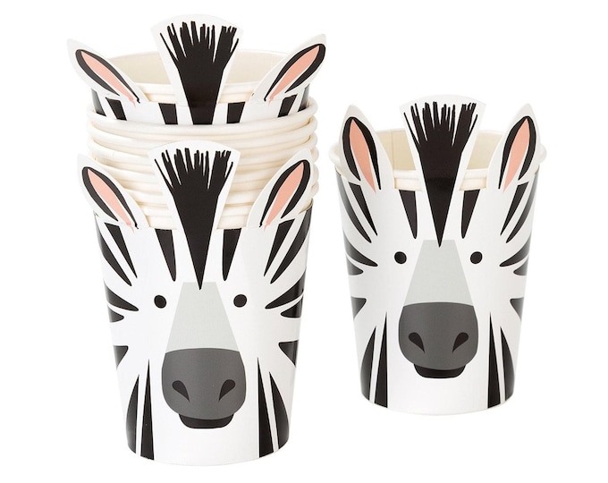 Zoo Party Cups Safari Animal Party Safari Birthday Cups | Etsy