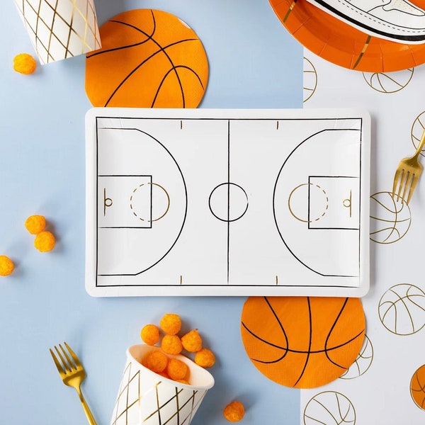 Basketball Theme Kids Birthday Party - Etsy