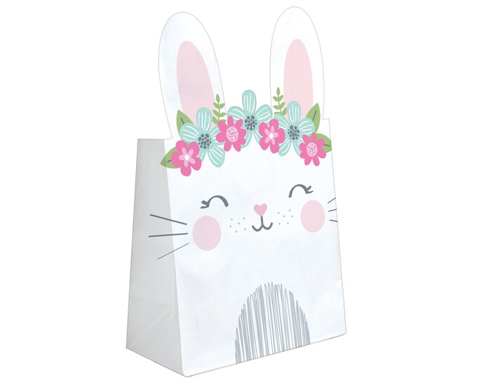 Bunny Treat Bags - Bunny Favors, Bunny Party Favors, Bunny First ...