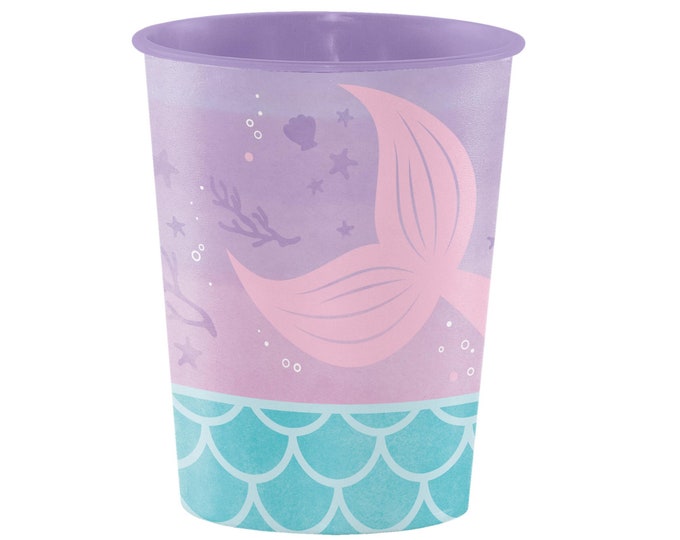 MERMAID PARTY CUPS Mermaid Birthday Cups Mermaid Party Cups Mermaid ...
