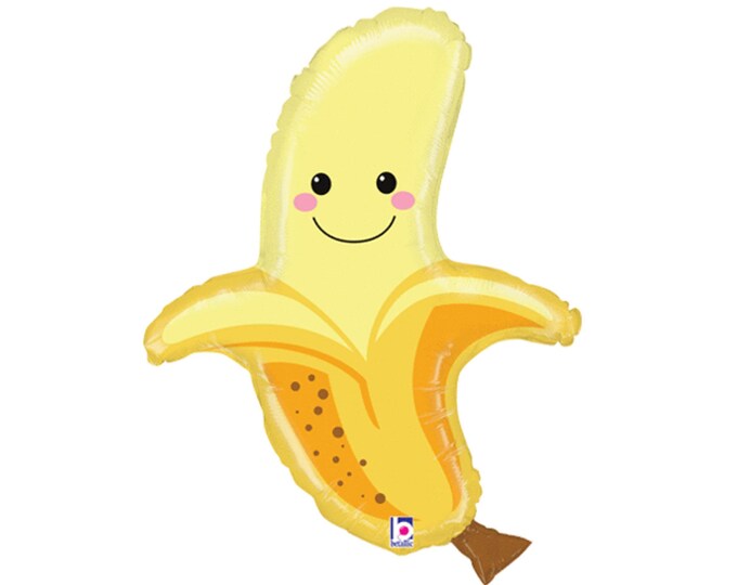 30" Banana Balloon - Banana Party, Fruit Party, Fruit Birthday, Twotti ...