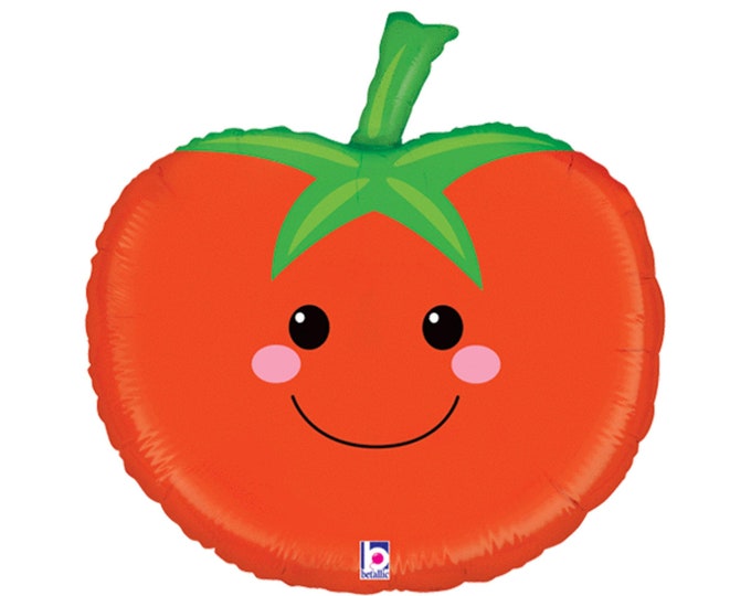 25" Tomato Balloon - Farmers Market Birthday, Birthday Decorations ...