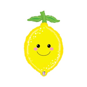 29" Lemon Balloon - Lemon Party, Party Decorations, Farmers Market ...