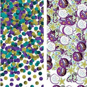 Mermaid Confetti - Mermaid Party Decoration, Mermaid Baby Shower ...