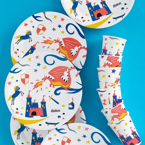 Dragon Plates - Etsy