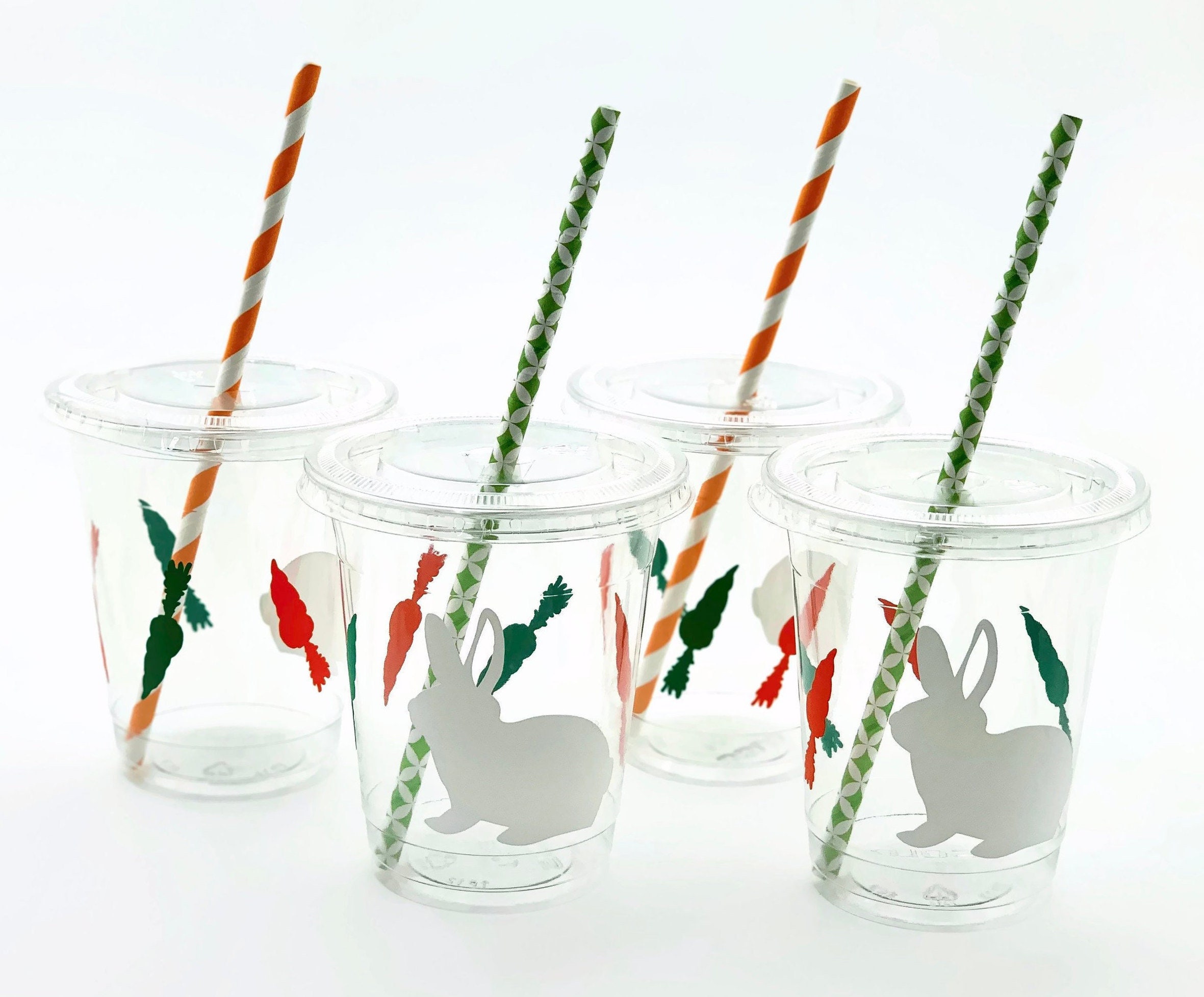 Bunny Cups Bunny Birthday Supplies Bunny Party Cups Bunny - Etsy
