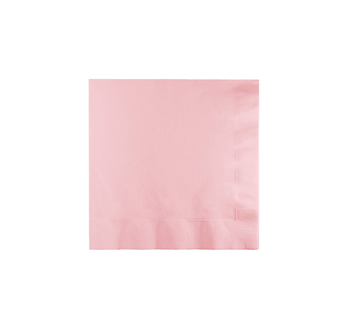 Pastel Pink Napkins Beverage Napkins Cocktail Napkins - Etsy