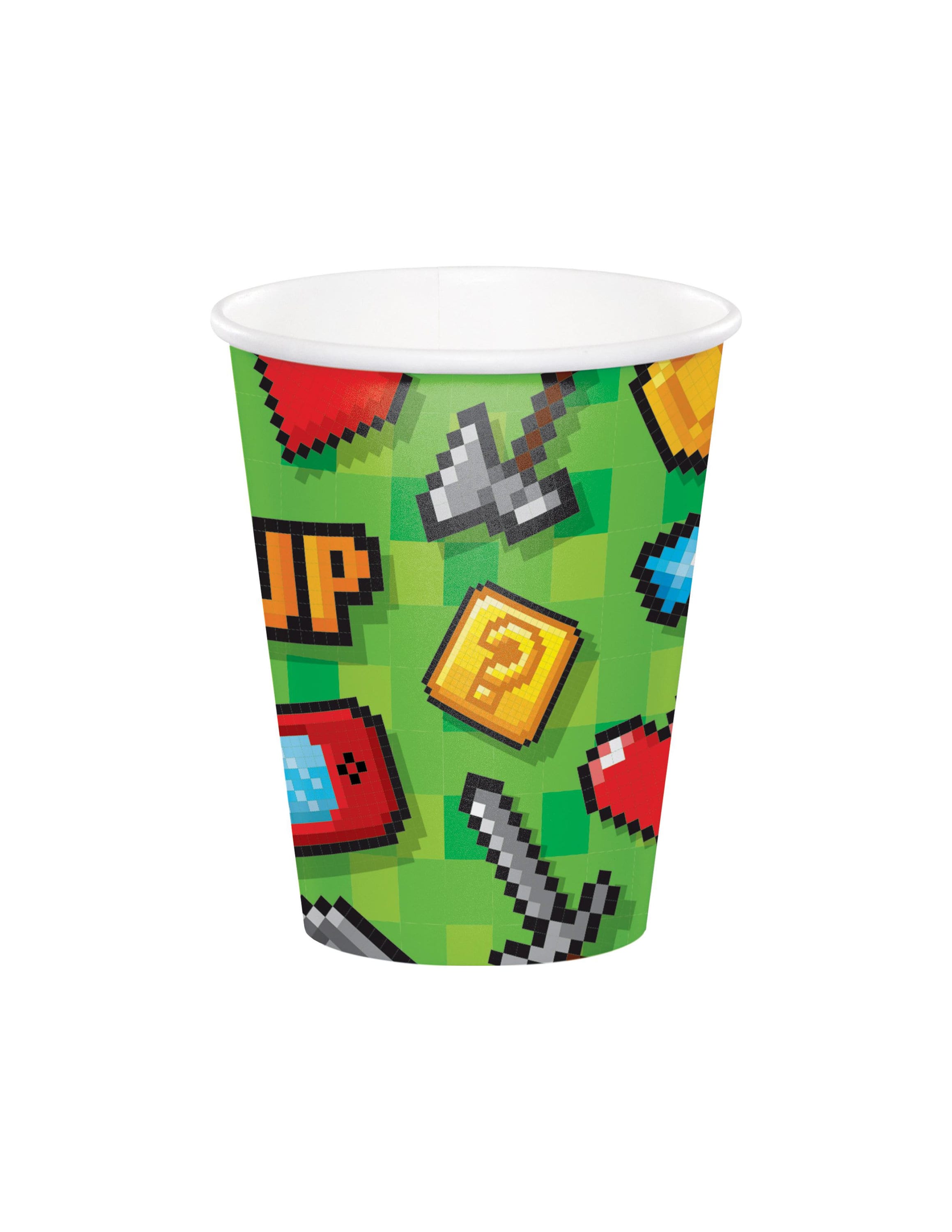 Gamer Party Cups Video Game Party Gaming Birthday Arcade - Etsy