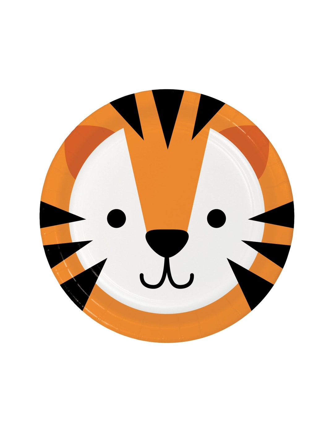 Tiger Party Plates Jungle Animals Party, Safari Birthday, Safari Baby ...