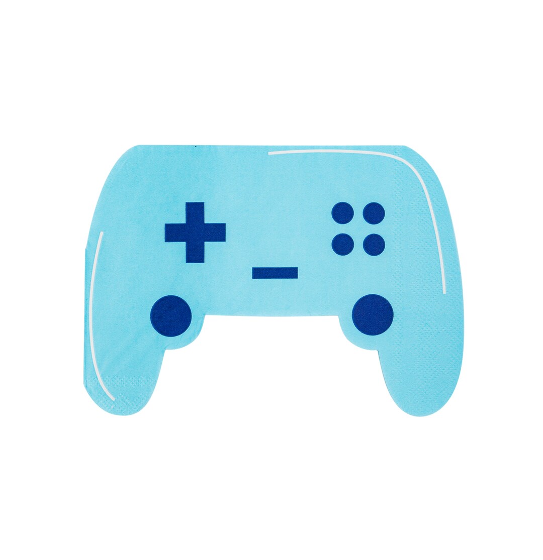 Video Game Controller Party Napkins - Gamer Birthday Decorations ...