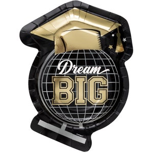 Dream Big Graduation Supplies - Graduation Plates, Graduation Napkins ...