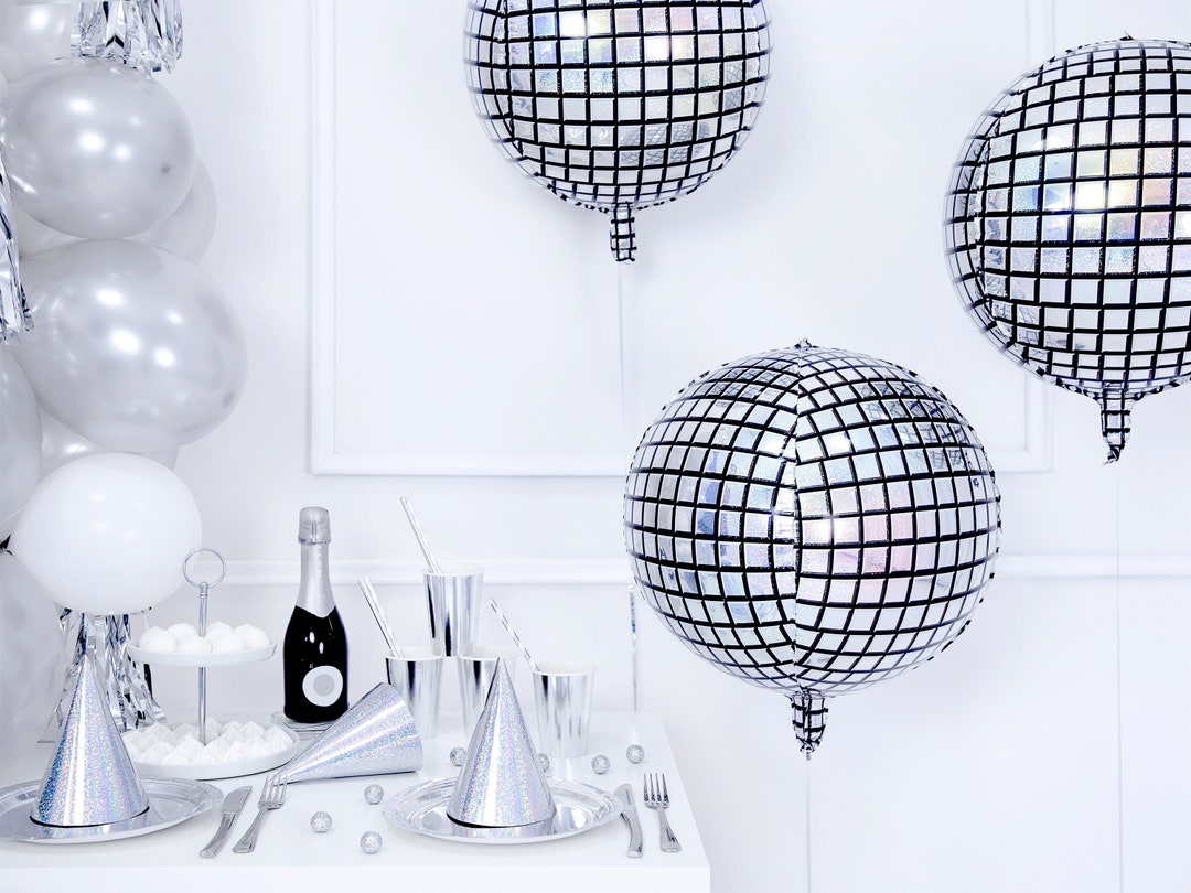 Disco Balloon - Disco Birthday Decorations, Groovy Party, Retro Party ...
