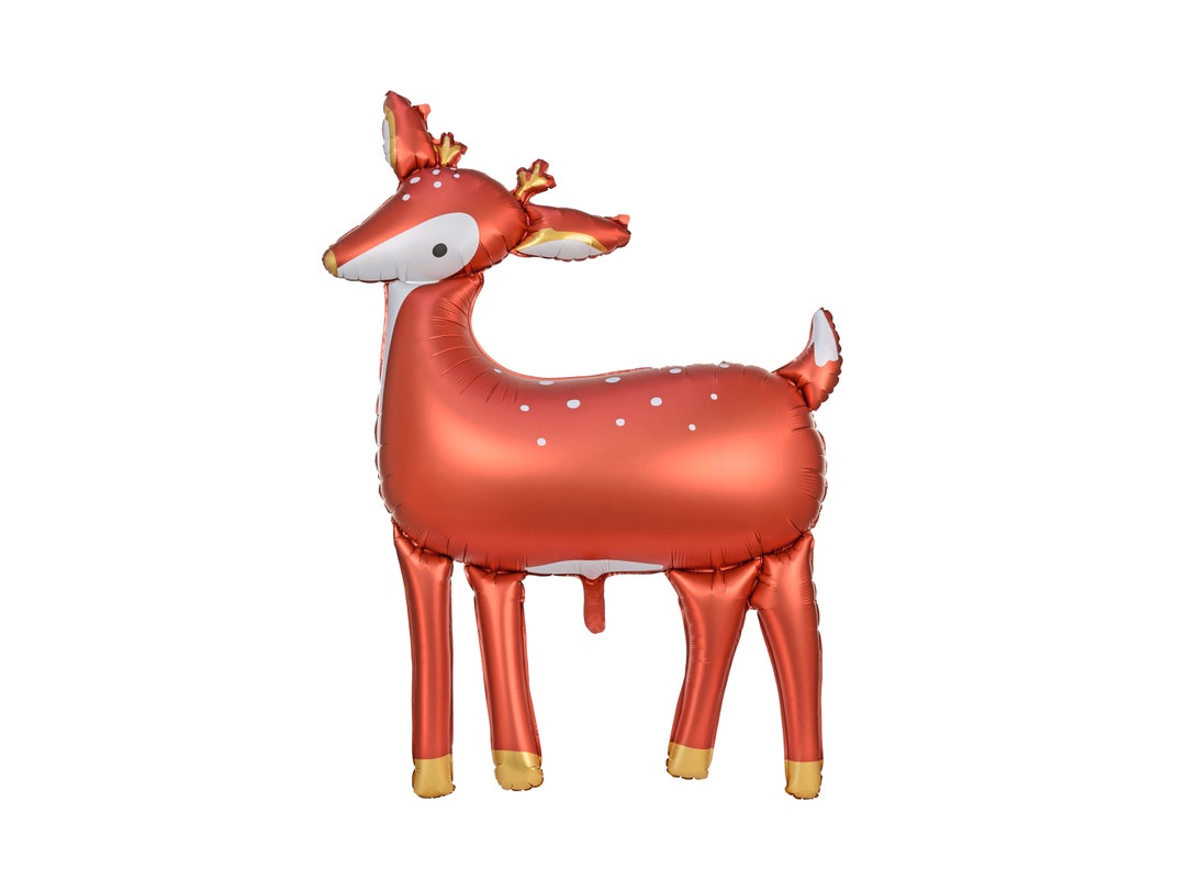 Deer Party Balloon, Woodland Animal Birthday Balloons, Woodland Baby ...