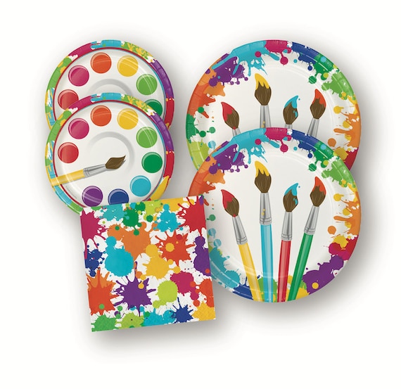 Art Party Pack Paint Party Art Birthday Paint Birthday | Etsy