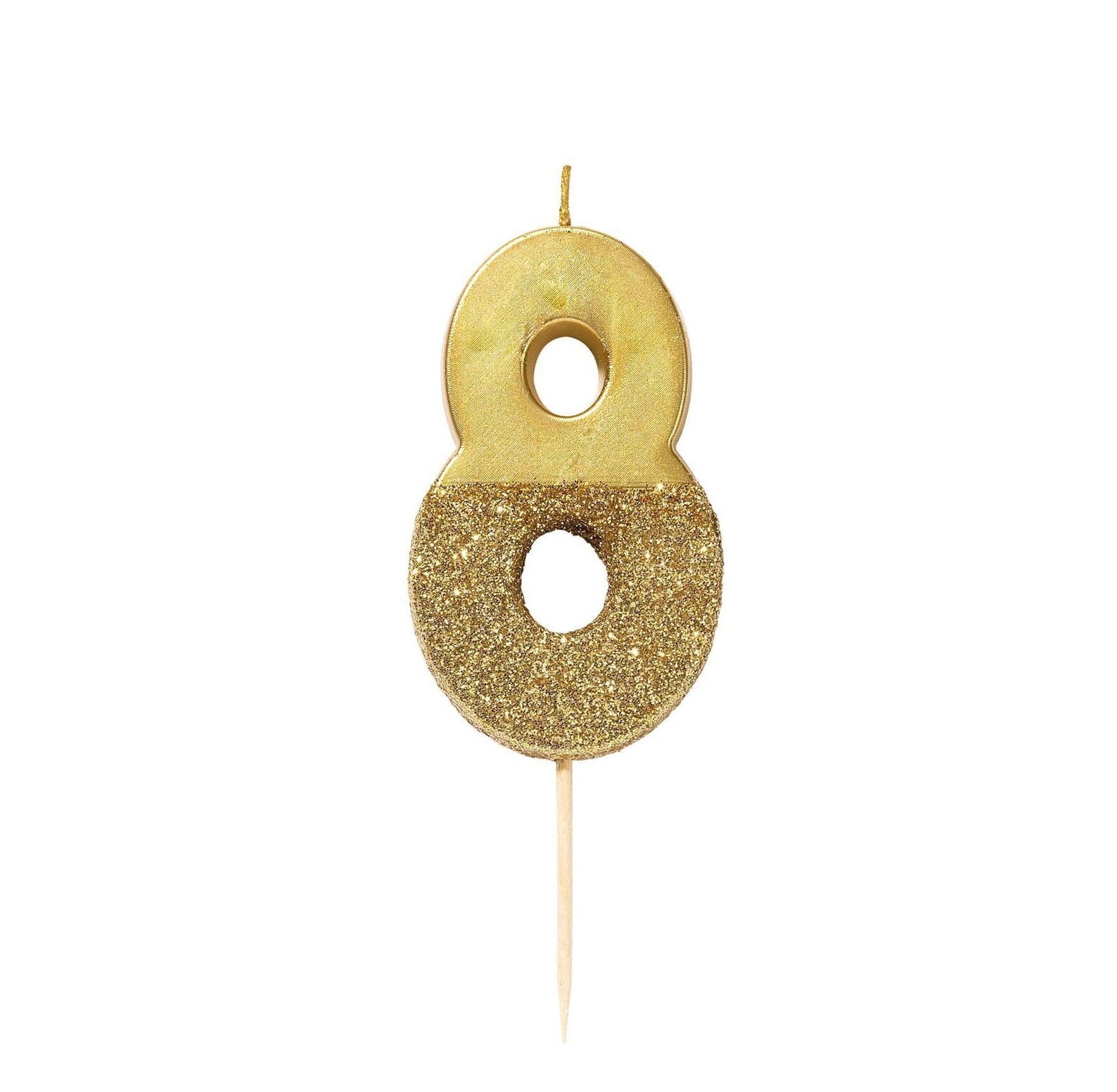 Glitter 8 Candle Number Candle 8th Birthday 18th Birthday - Etsy