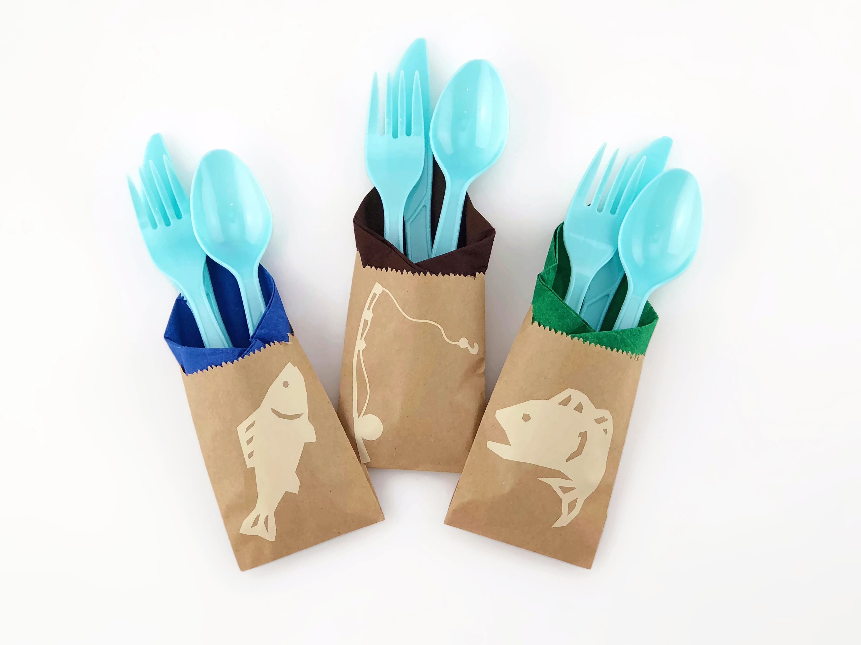 Fishing Cutlery - Fishing Party Supplies, Fishing Party Decorations ...