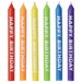 Rainbow Happy Birthday Candles 12ct - Cake Toppers, Birthday Supplies ...