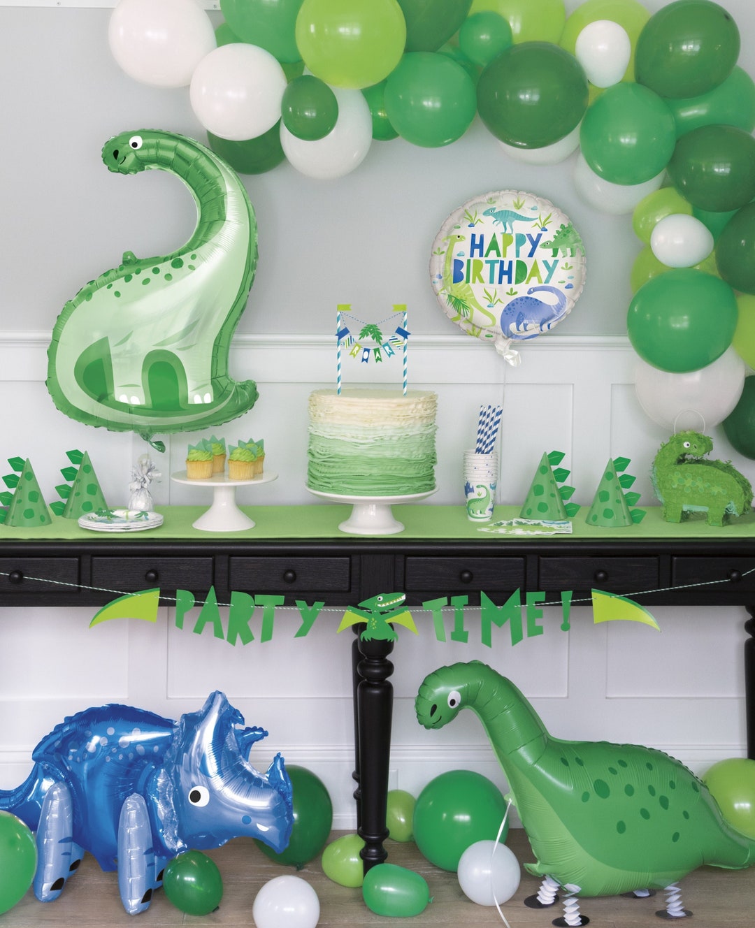 Jumbo Dinosaur Balloon - Dinosaur Birthday Balloon, Dinosaur Party ...