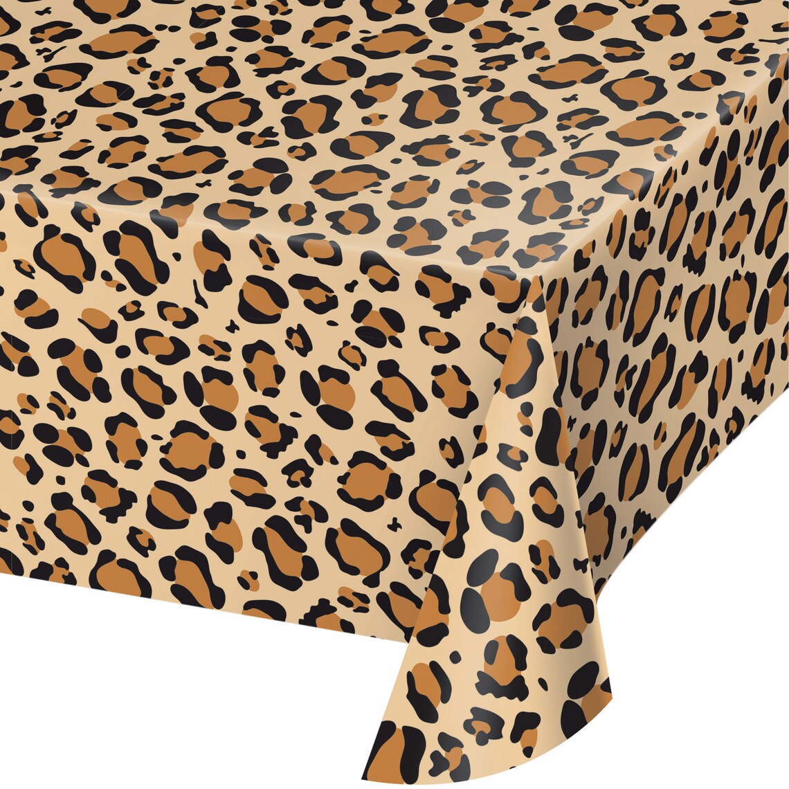 Leopard Print Tablecloth Leopard Birthday Safari Party - Etsy