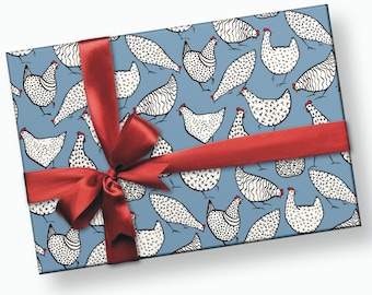 Chicken Wrapping Paper | Etsy