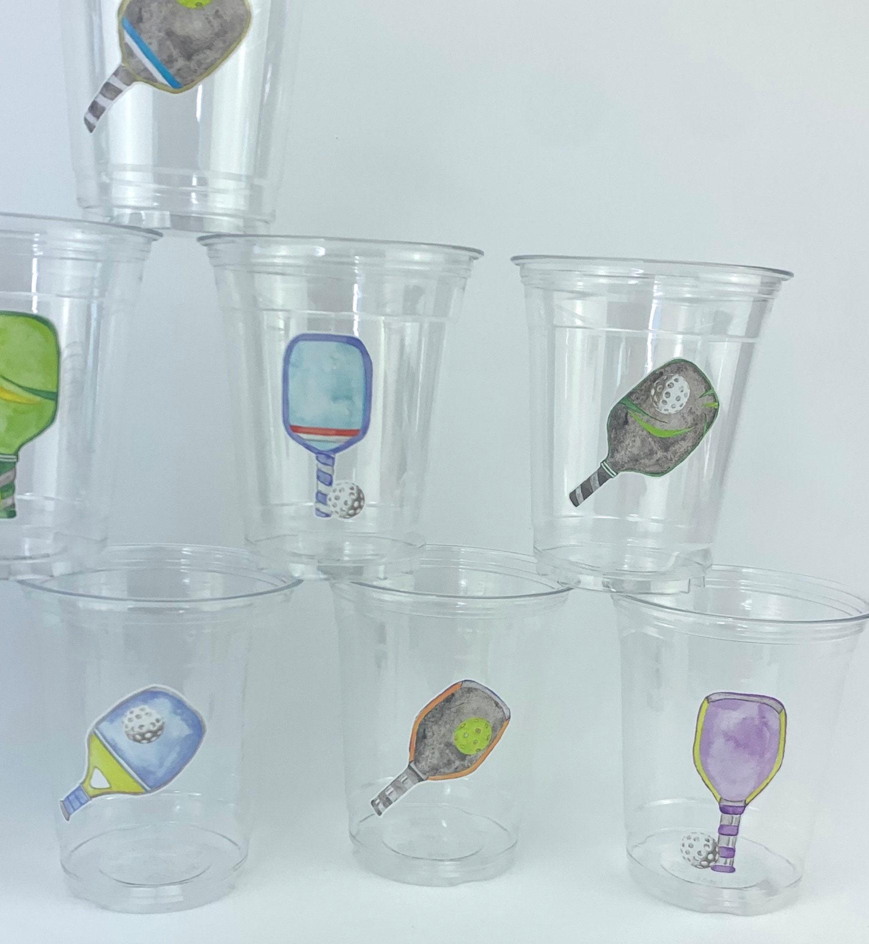 Pickleball Cups 24ct - Pickleball Party Supplies, Pickleball Party ...