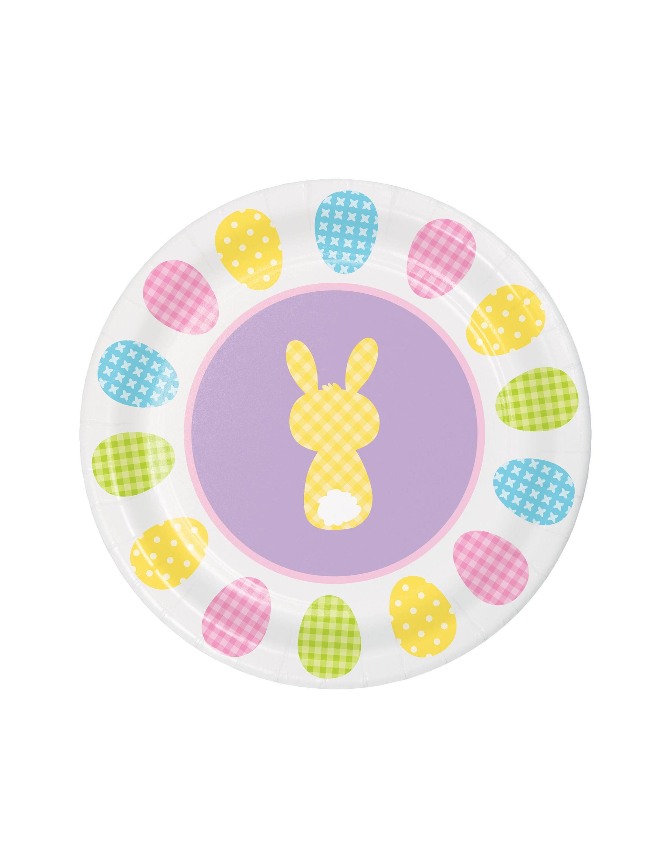 Bunny Plates Bunny Birthday Easter Party Some Bunny is | Etsy