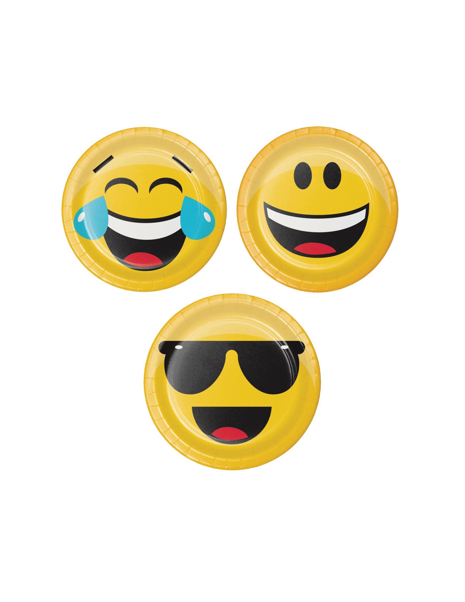 Emoji Plates Emoji Party Emoji Birthday Emoji Party - Etsy