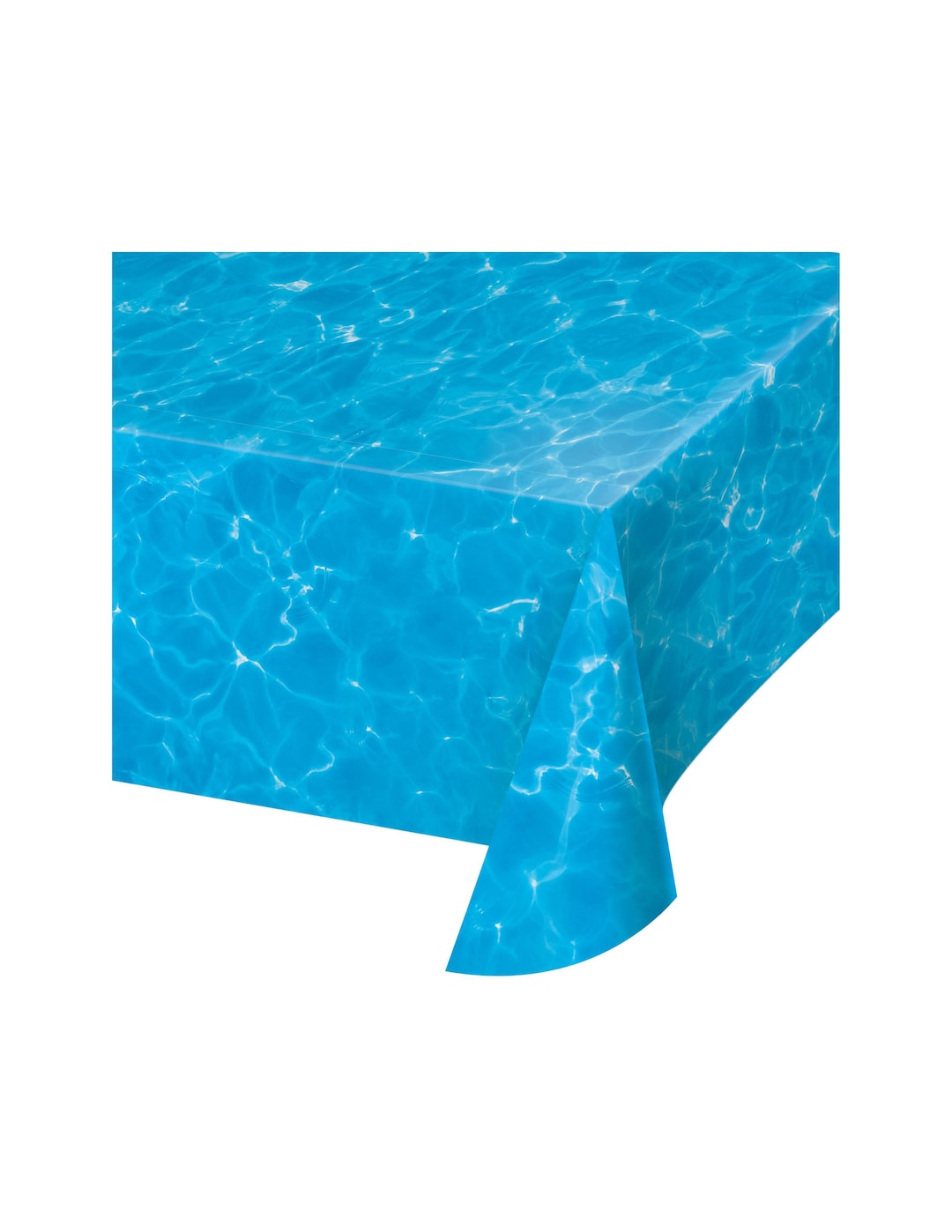 Water Tablecloth - Ocean Tablecloth, Shark Birthday, Ocean Party, Swim ...