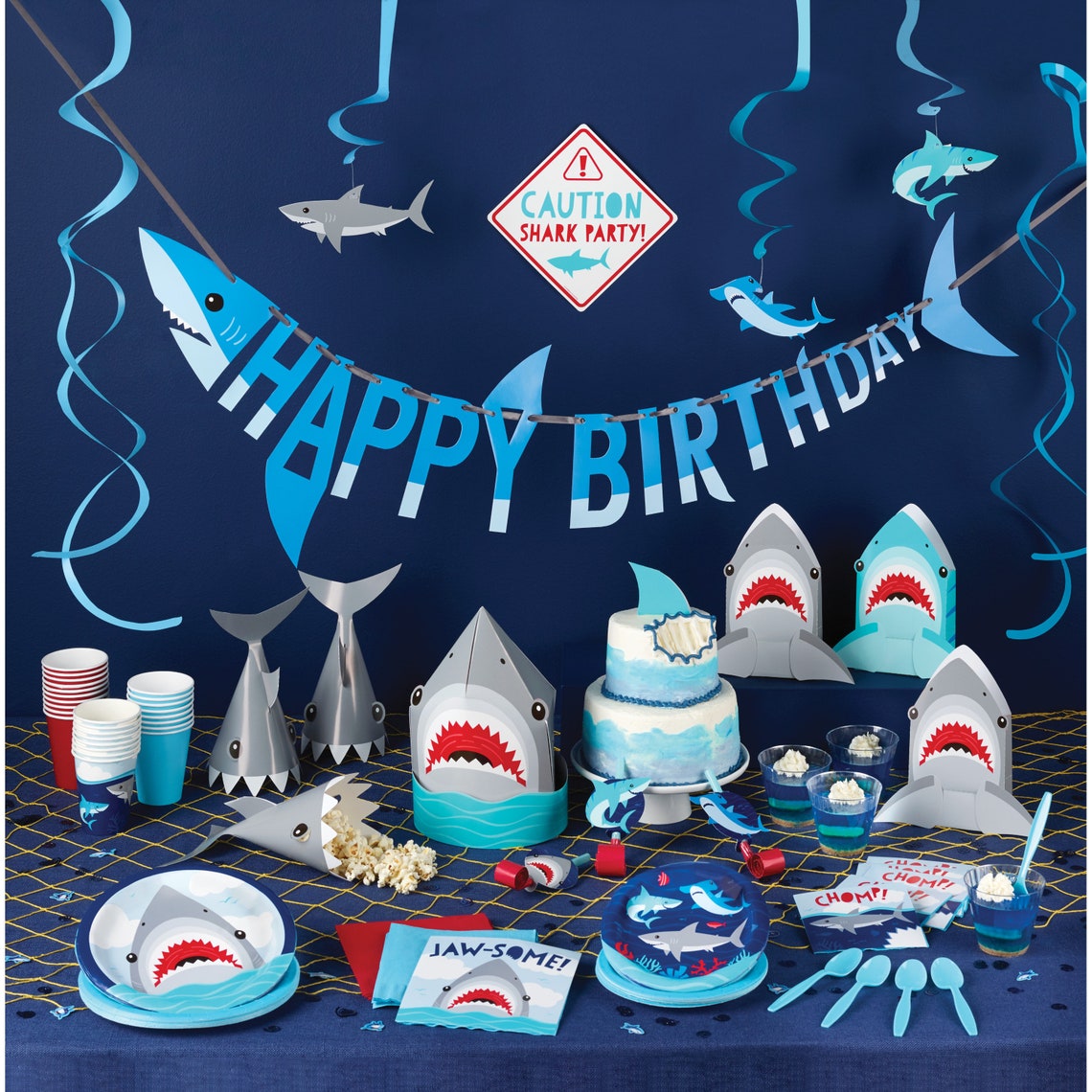 Shark Blowouts Shark Party Favors Shark Birthday Favors - Etsy