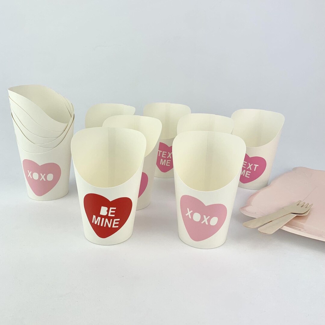 Valentines Day Charcuterie Cups - Valentine's Day Party Decor ...