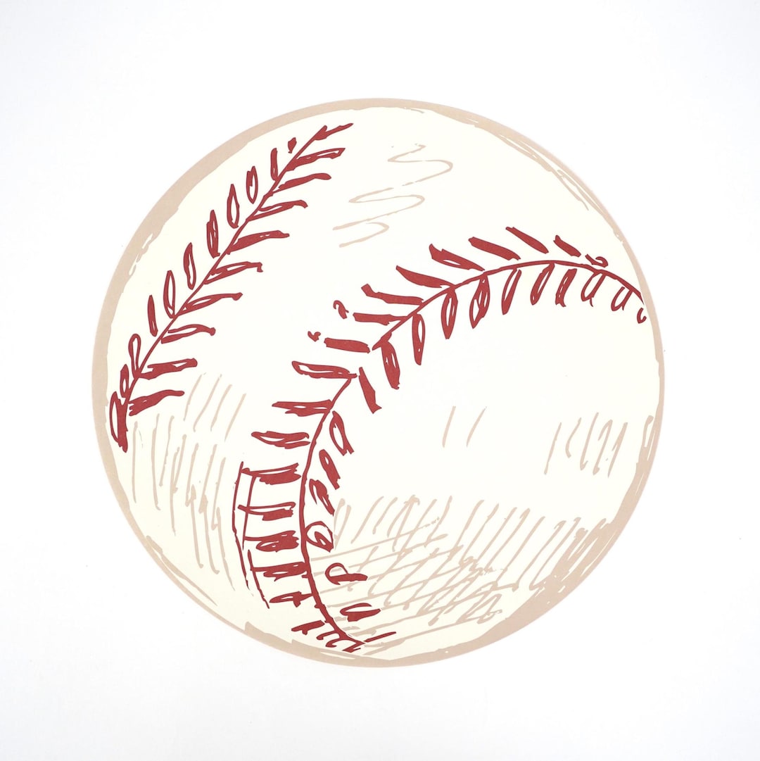 Baseball Placemat 12ct - Large Paper Placemats, Homerun Birthday ...