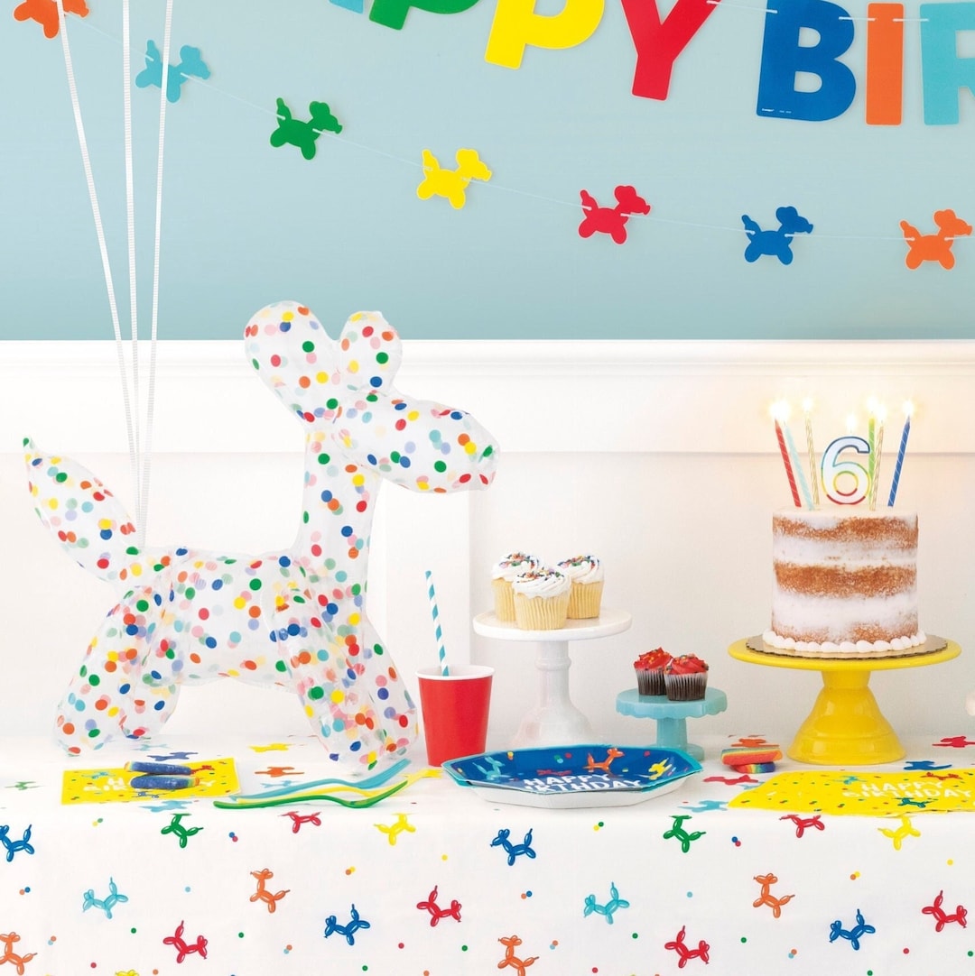 Balloon Dog Centerpiece - Balloon Dog Party Decorations, Balloon Dog ...