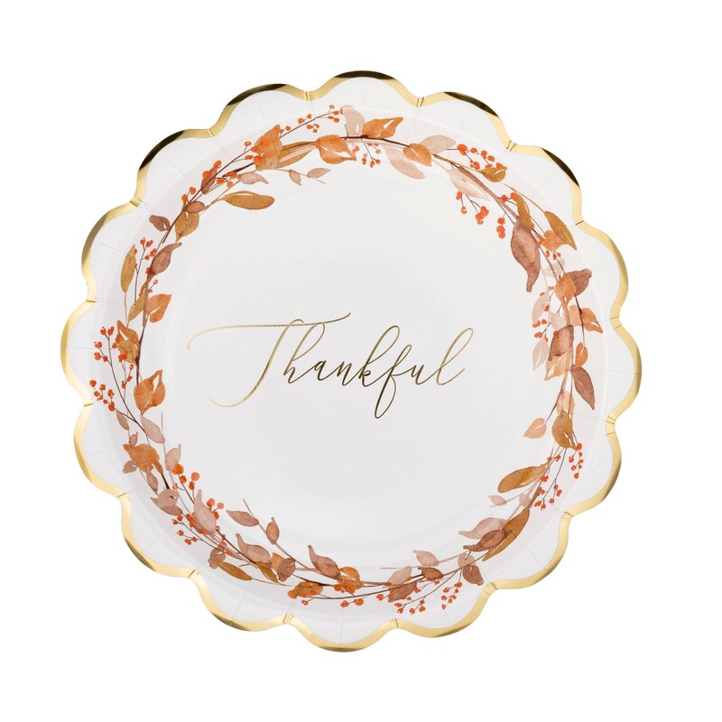 Thankful Plates - Etsy