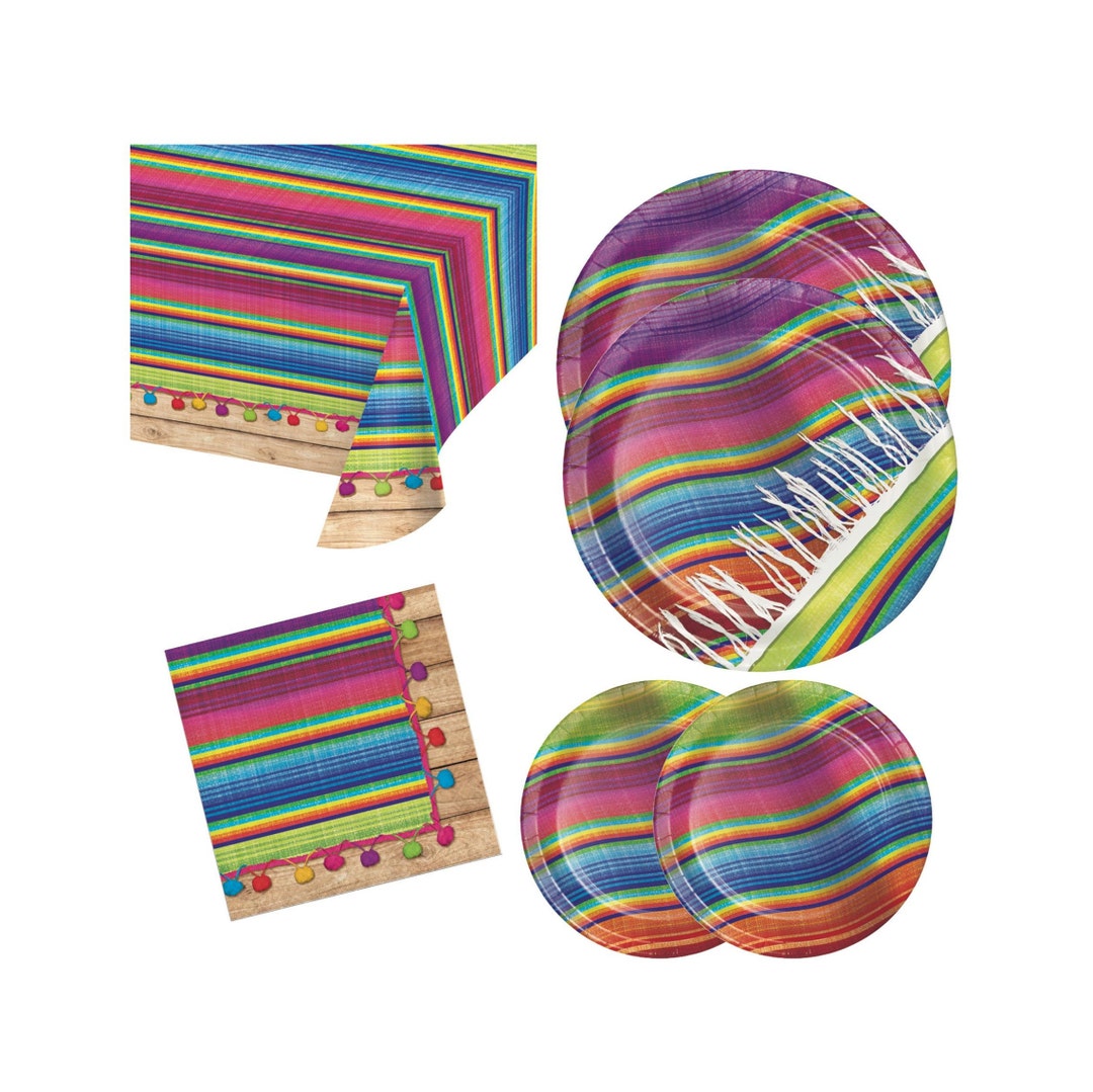 Fiesta Party Pack - Fiesta Decorations, Fiesta Baby Shower, Mexican ...