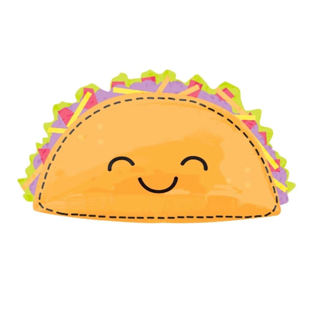 Taco Balloon 33" - Taco Party Decorations, Cinco De Mayo Party, Fiesta ...