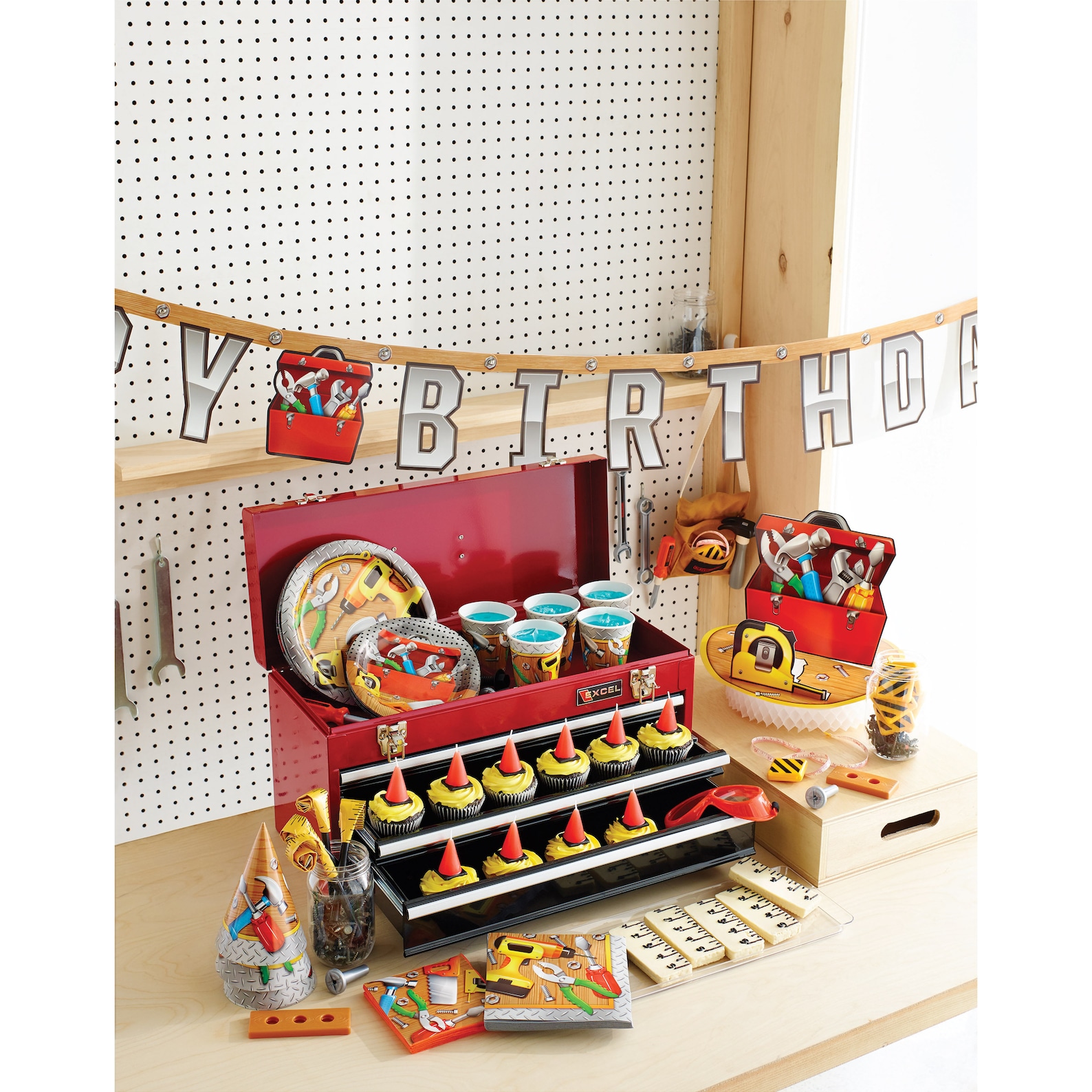 Construction Party Candles Construction Candles | Etsy