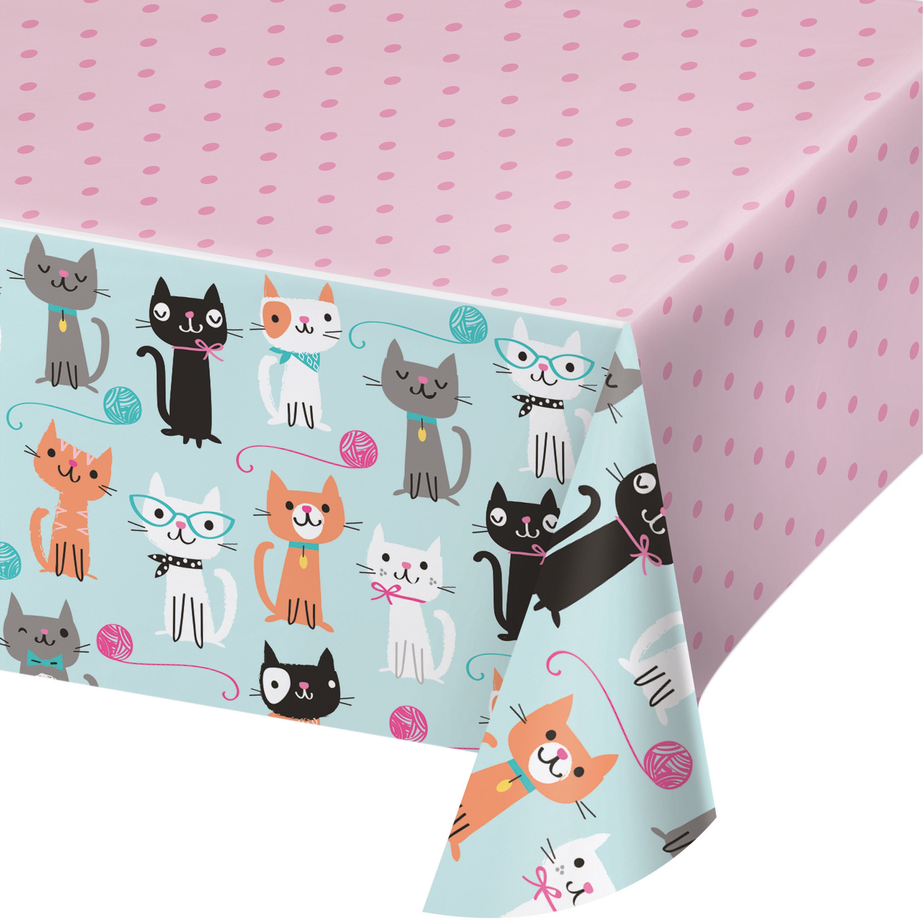 Cat Tablecloth Cat Party Supplies Cat Birthday Supplies - Etsy