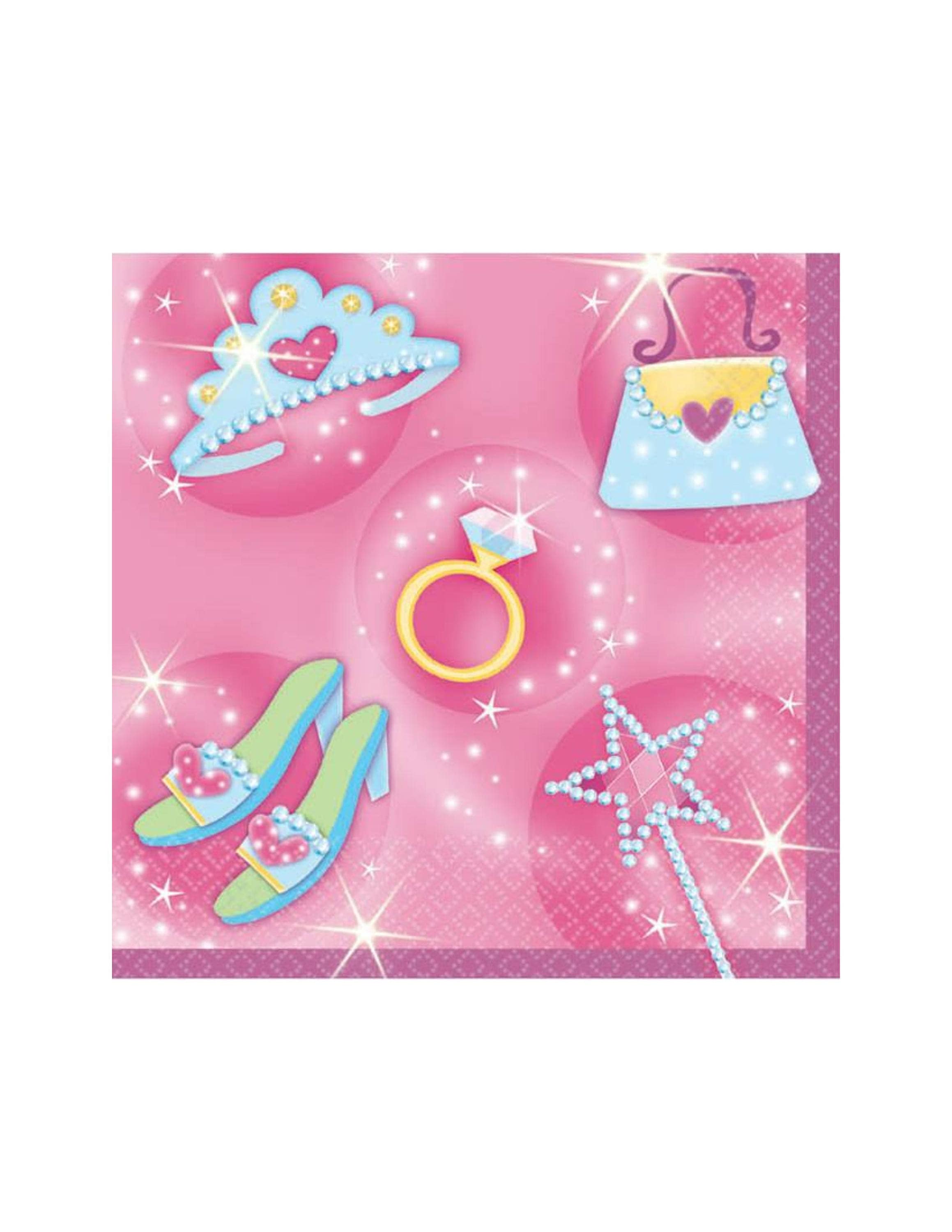 Princess Napkins Princess Party Princess Birthday Princess - Etsy