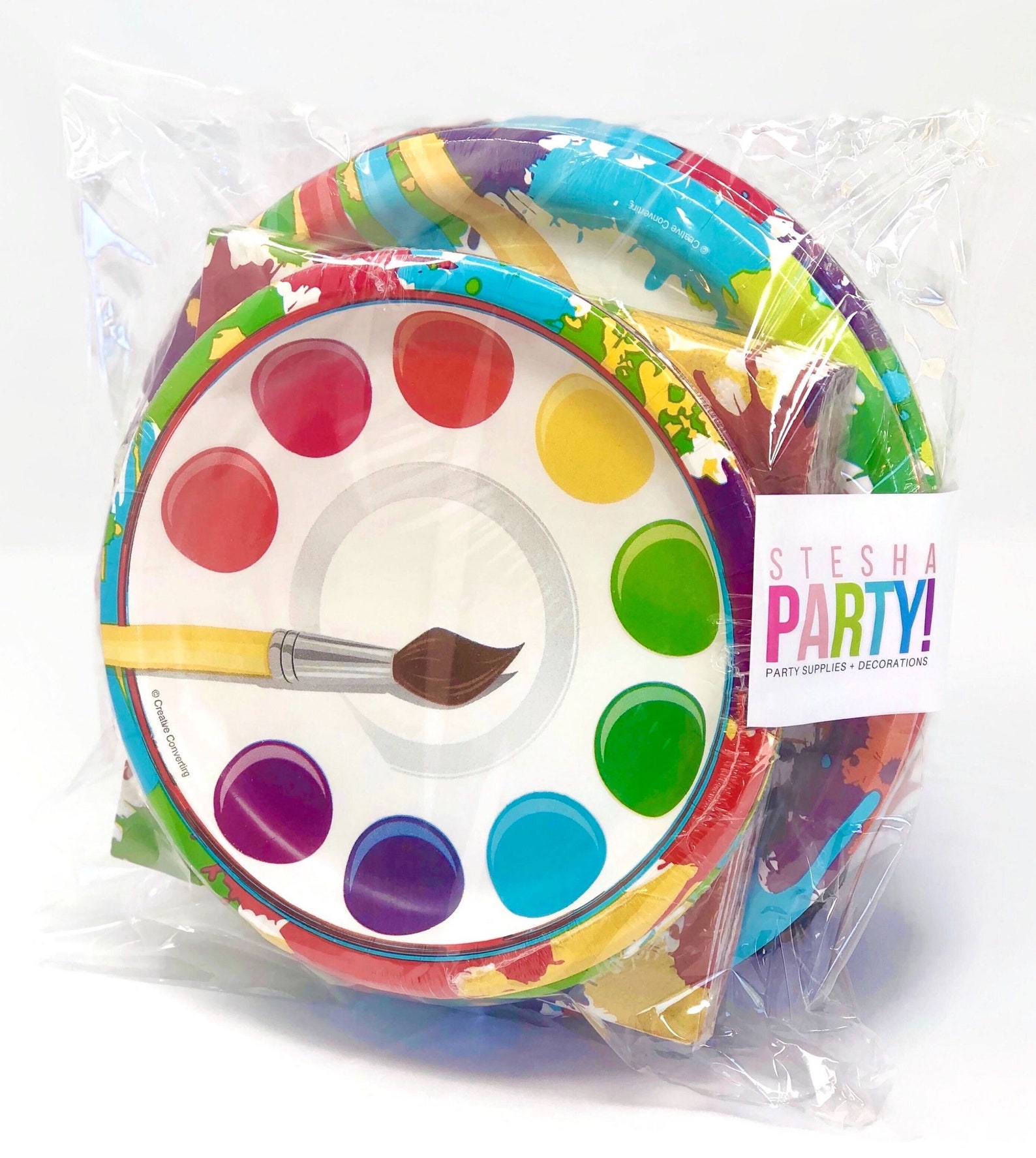 Art Party Pack Paint Party Art Birthday Paint Birthday | Etsy