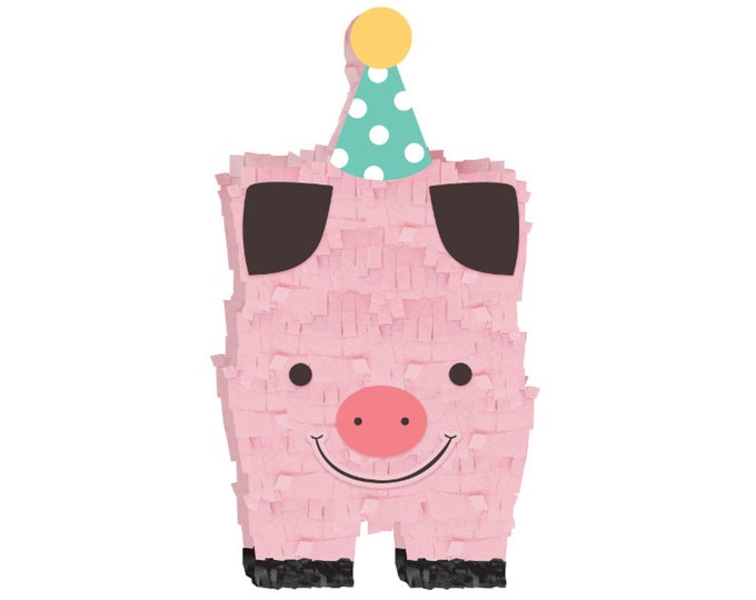 Pig Party Decoration - Pig Birthday, Farm Party, Farm Baby Shower ...