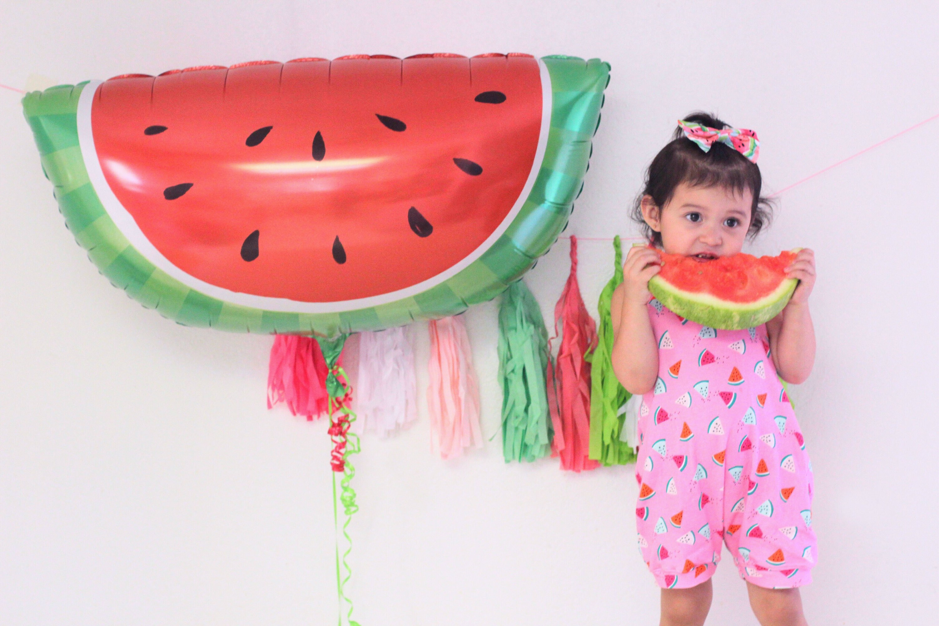 Watermelon Balloon Watermelon Birthday Watermelon Party - Etsy